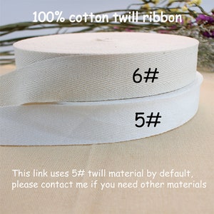 CUSTOM - 12*60mm CUT Twill Ribbon - Flat or Folded, Printed Sew-in ...