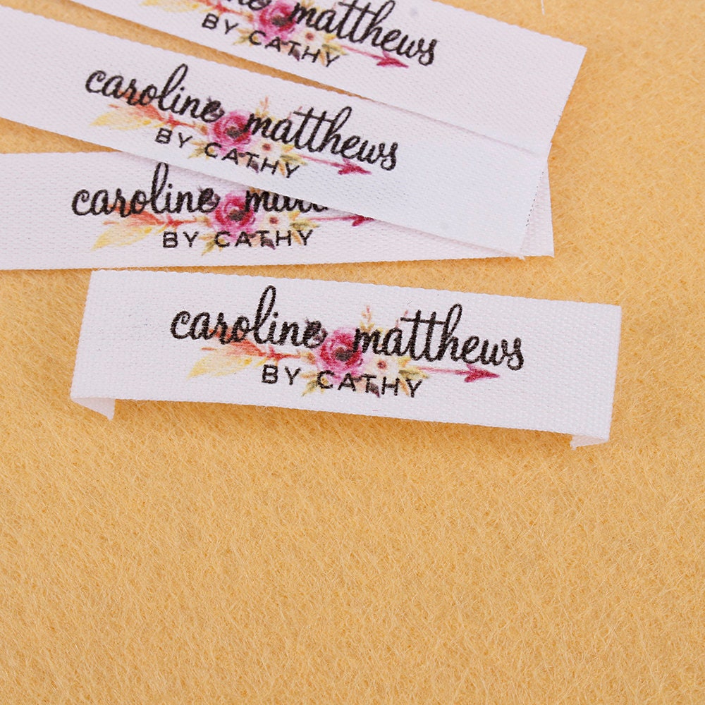 Cotton Labels to Sew In-natural Twill. Autograph Your Handmade Items ...
