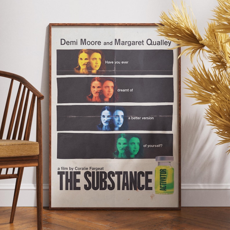 The Substance, 2024 - Minimalist Poster, Digital Download, Printable ...
