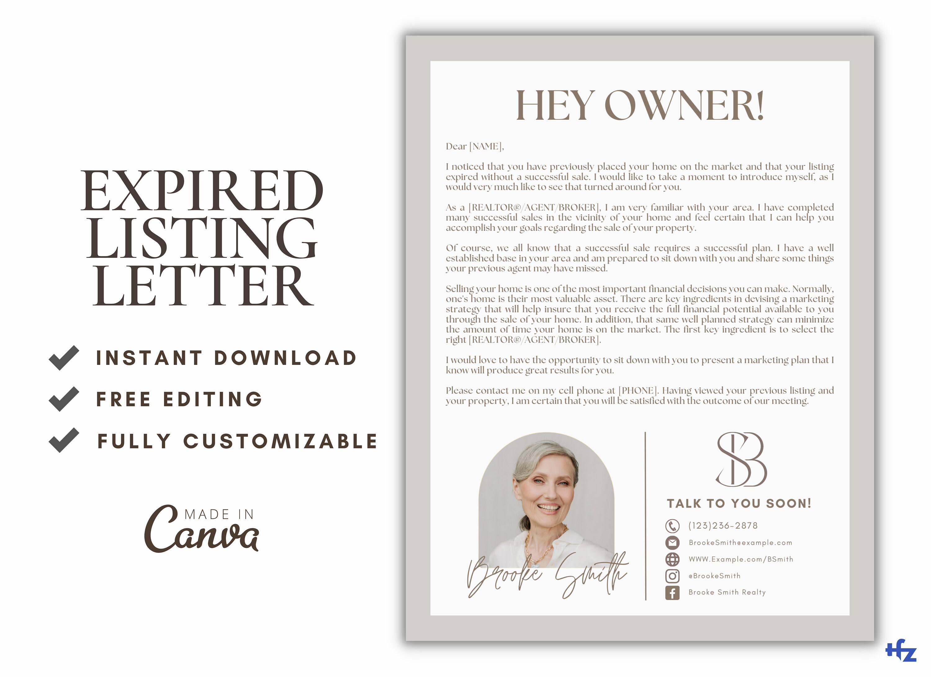 Expired Listing Letter, Real Estate Introduction Flyer, Dear Seller ... Expired Listing Letter, Real Estate Introduction Flyer, Dear Seller ...