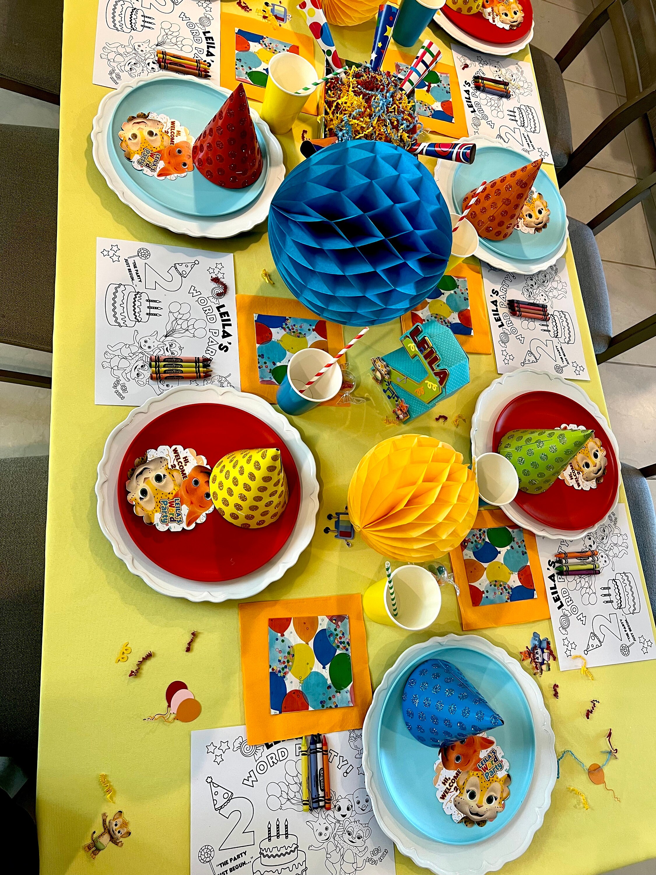 Word Party Activity Sheet, Customized Activity Sheet, Toddler Coloring ...