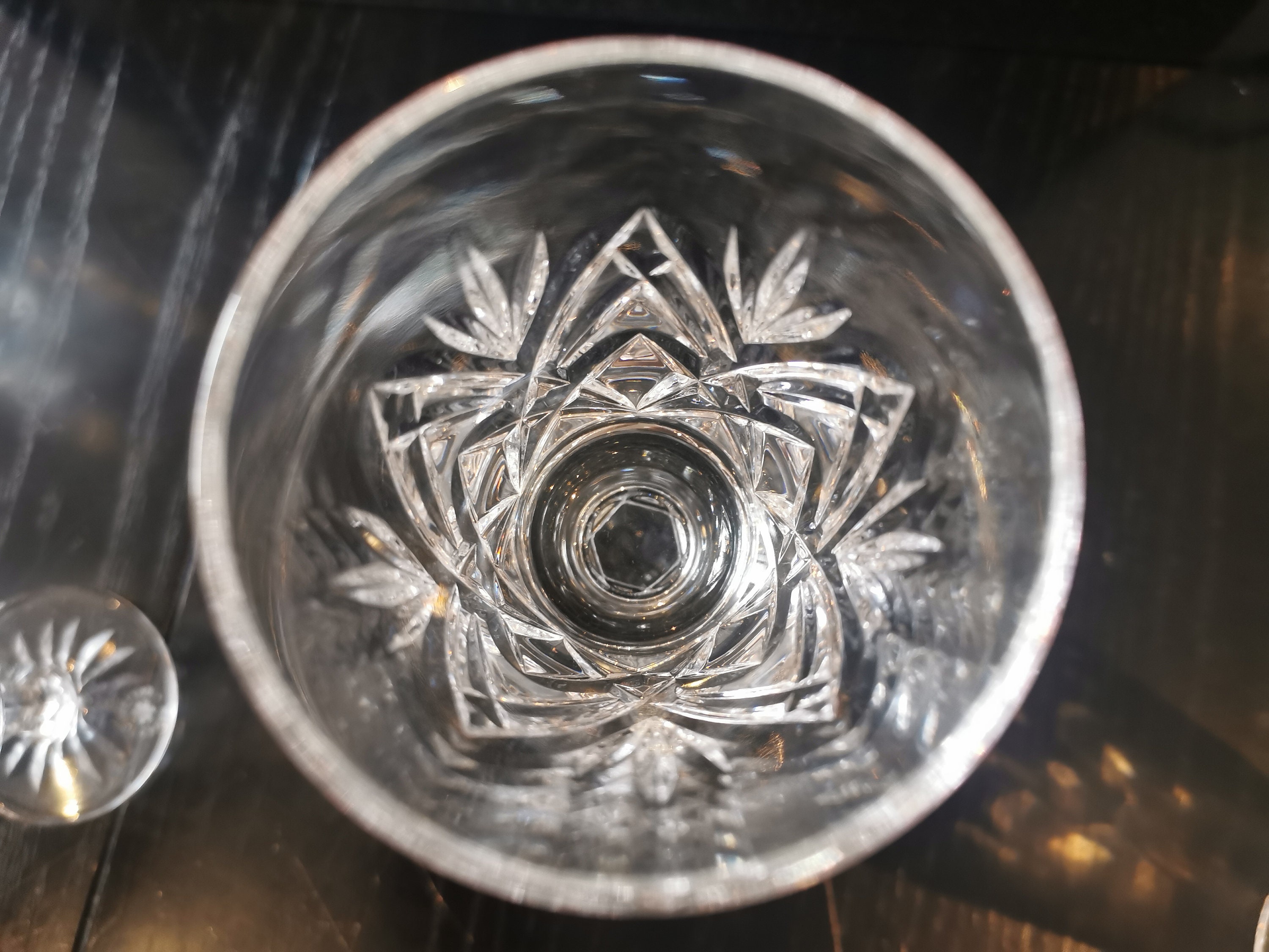 Set of 6 Beautiful Vintage Wine Glasses From Cavan Crystal, Ireland ...