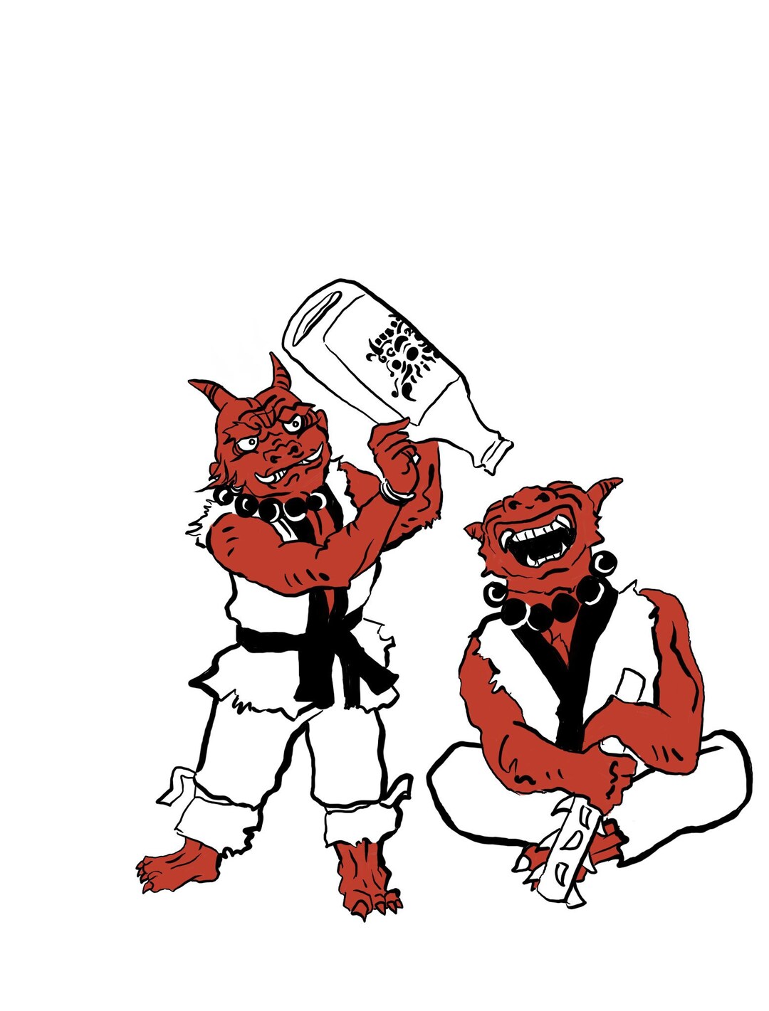 Dokkaebi Korean Goblin Digital Art Instant Download - Etsy