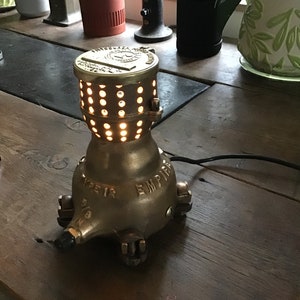 Empire Water Meter Lamp Steampunk Industrial - Etsy