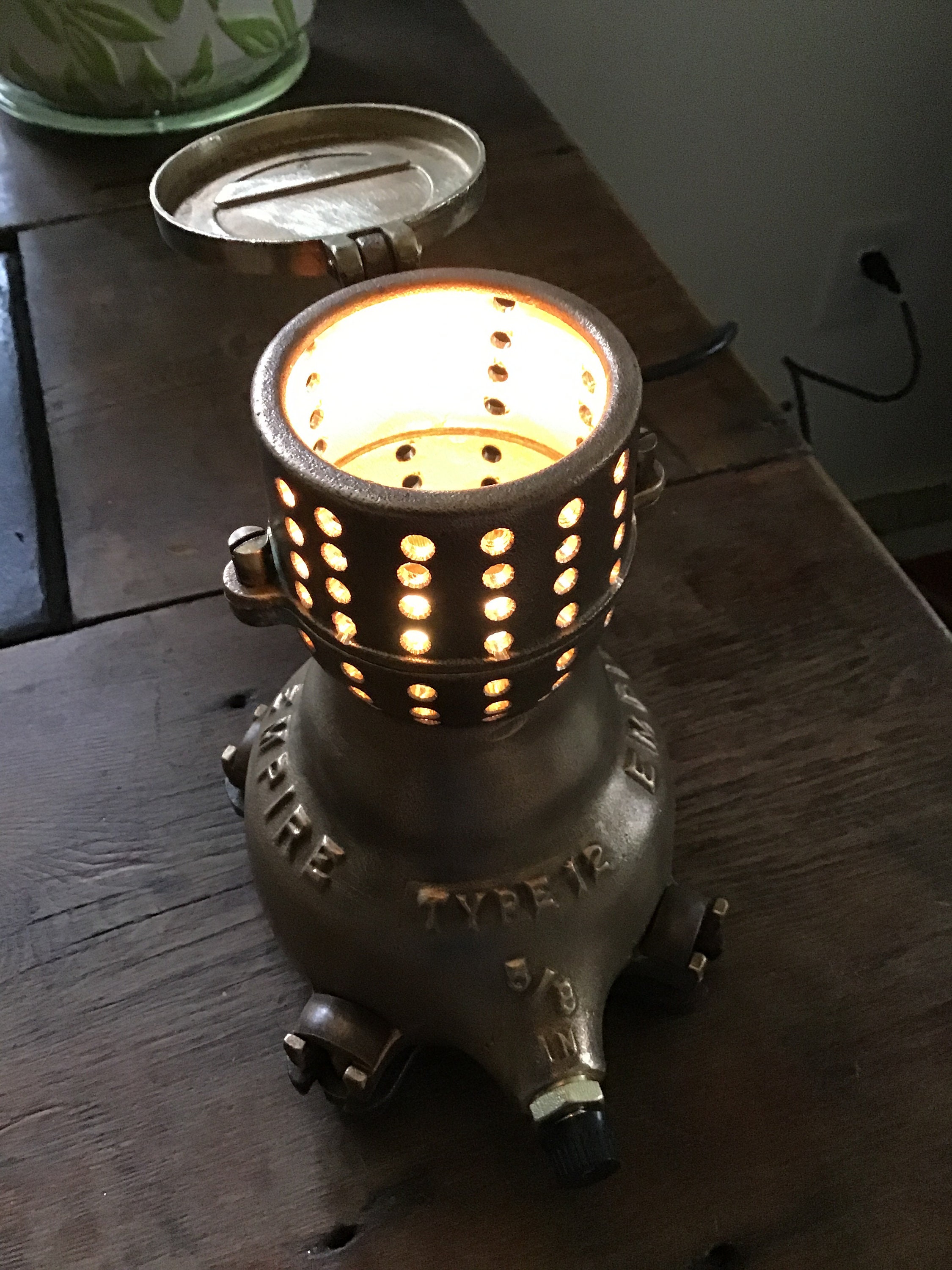 Empire Water Meter Lamp Steampunk Industrial - Etsy