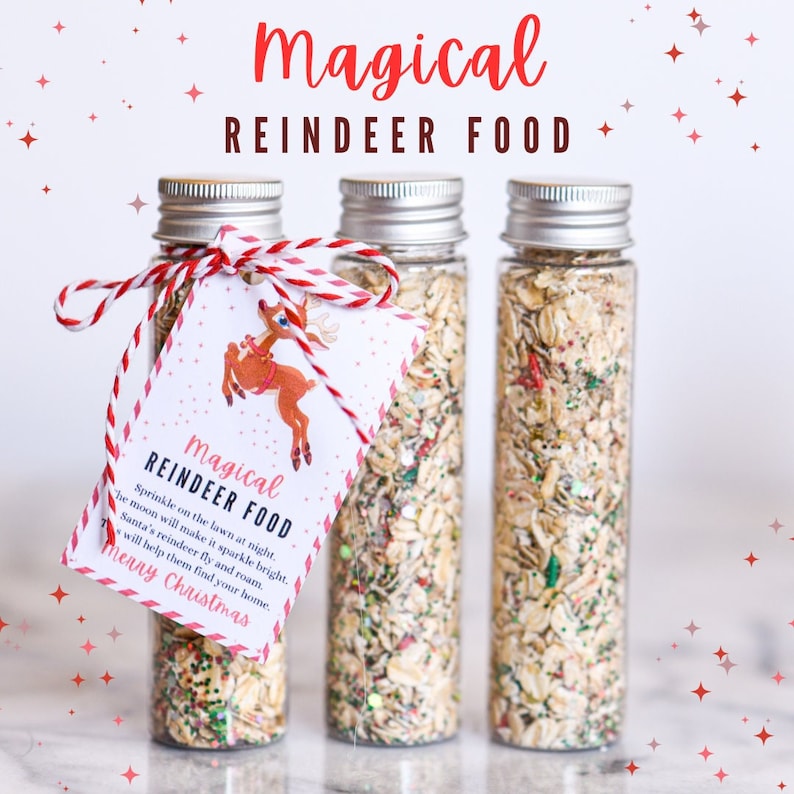 Magical Reindeer Food, Advent Activity, Christmas Crafts, Christmas ...