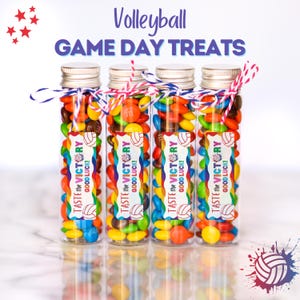 Volleyball Team Good Luck Candy Treats: Game Day Gift - Etsy