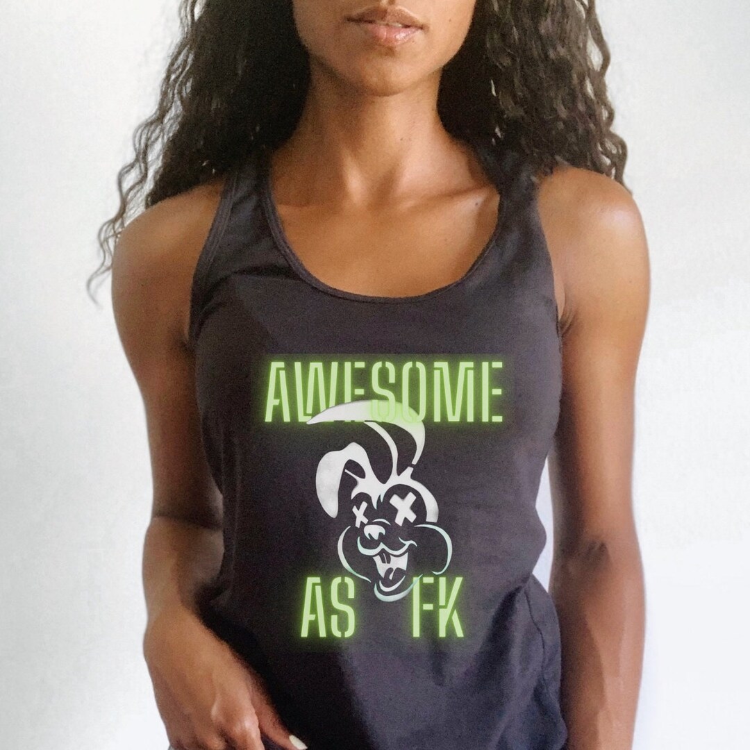Green Day Music Tanktop 90's Rock Classic Vintage Racerback Punk Bunny ...