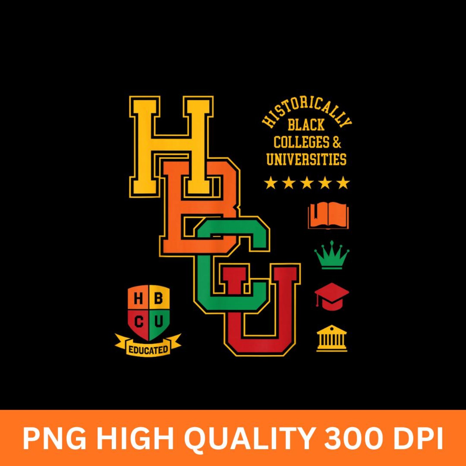 HBCU PNG Historically Black Colleges Universities Design African ...