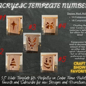 Christmas Lantern Router Templates – Star Stencil, Christmas Tree ...