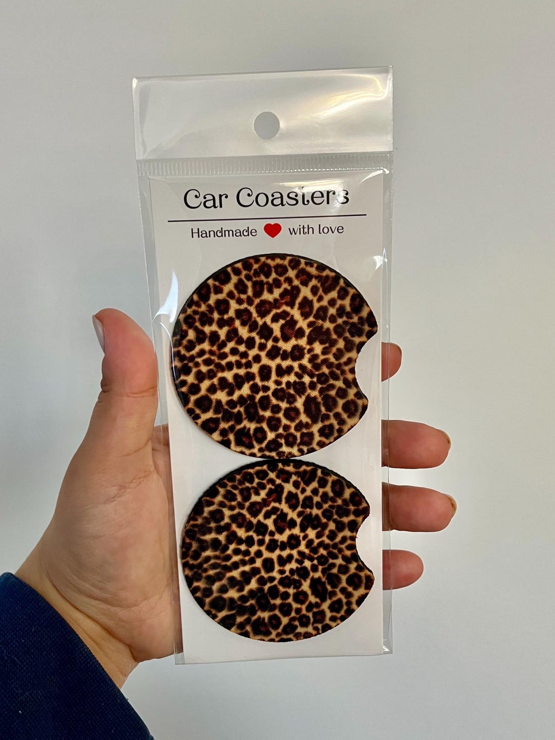 Cheetah Print Car Coasters Car Accessories - Etsy