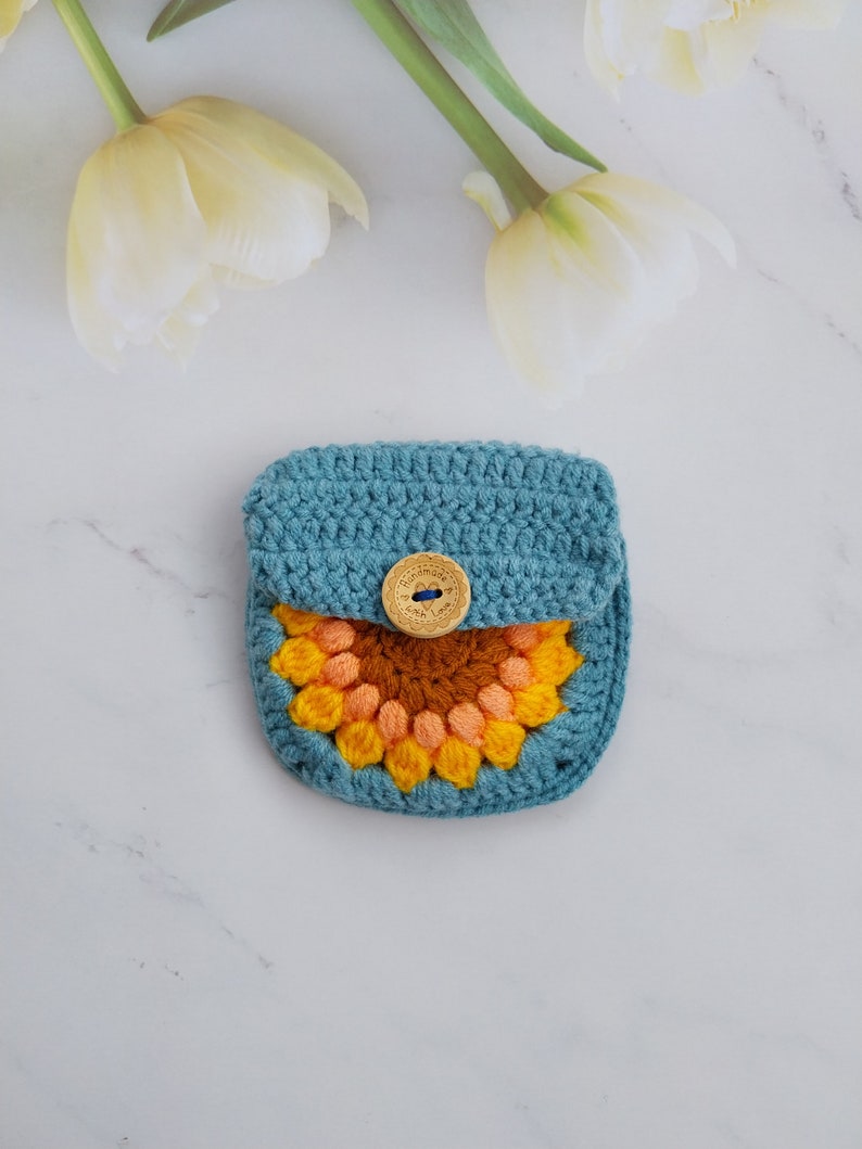 Small Coin Crochet Bag, Handmade Crochet Coin, Gift for Her - Etsy UK