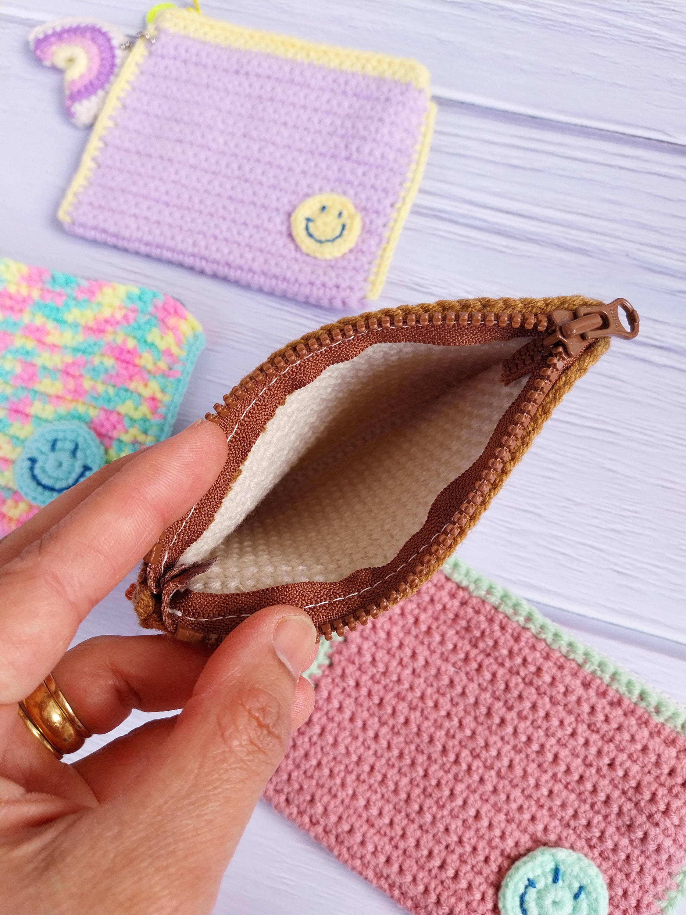 Coin Purse. Wallet Card Holder, Key Case, Women's Mini Wallet, Small ...