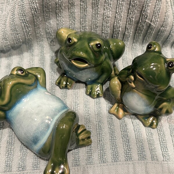 Ceramic Frogs - Etsy