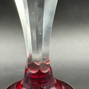 Bohemia Crystal Bell Ruby Red - Etsy