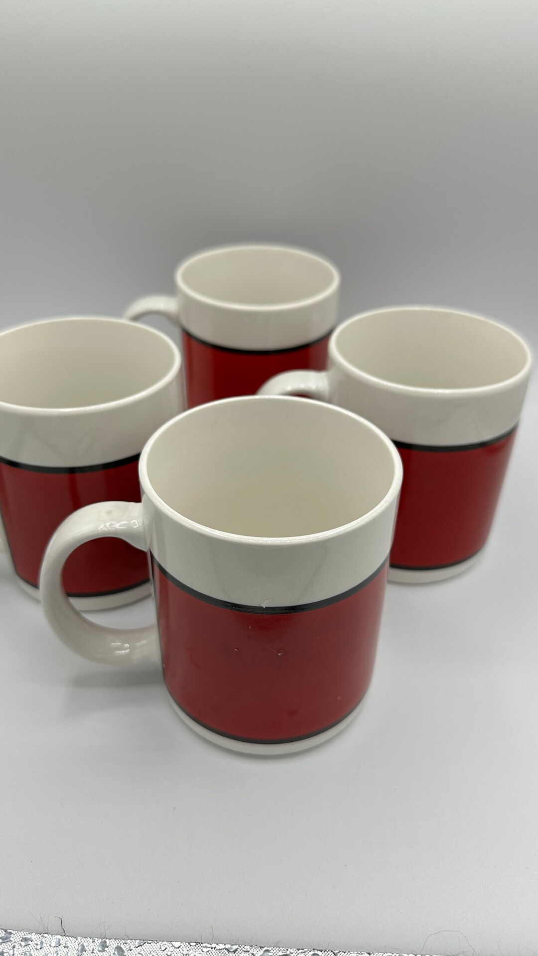 Vintage Coca Cola Mugs- Set of 4 - Etsy