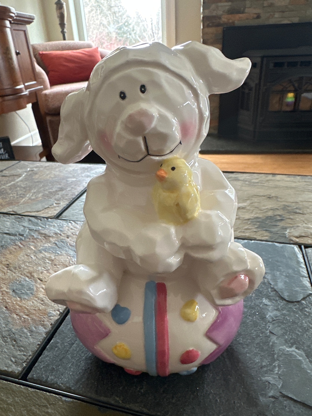 Easter Lamb Vintage Large Table Decor - Etsy