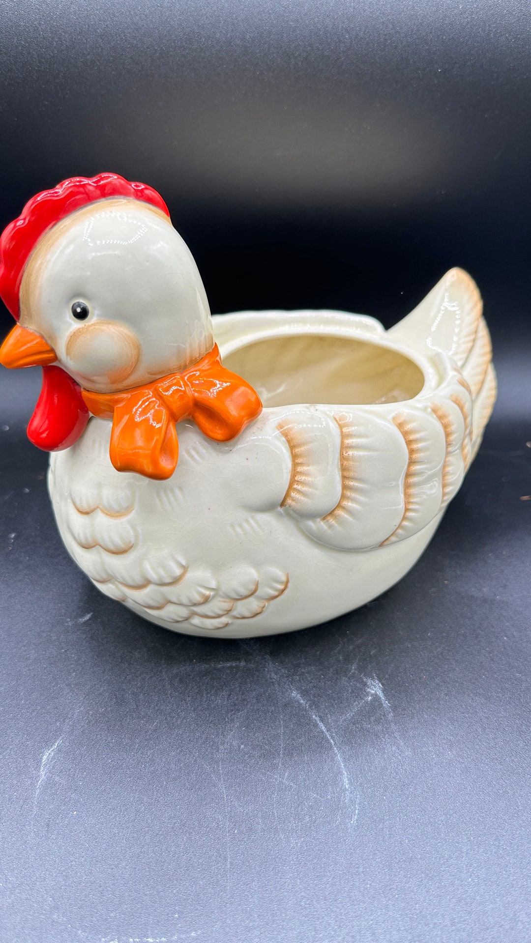 Vintage B&D Ceramic Chicken Pot Made in Japan - Etsy