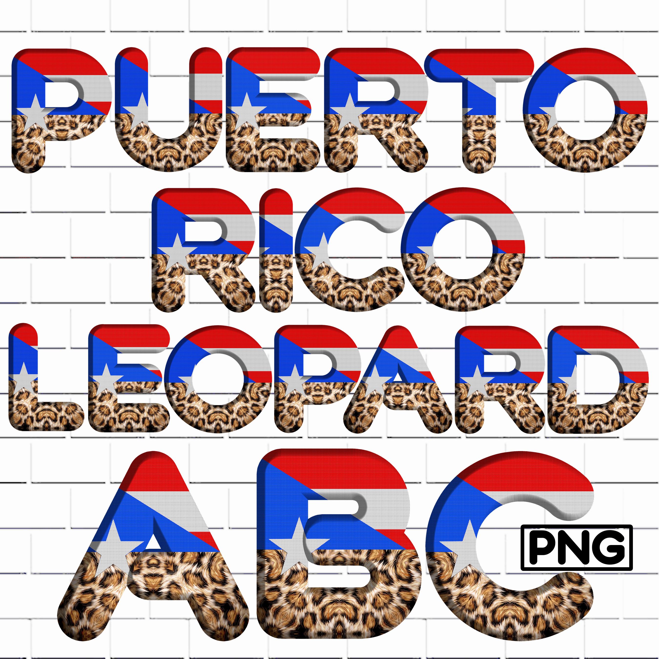 Puerto Rico Alphabet