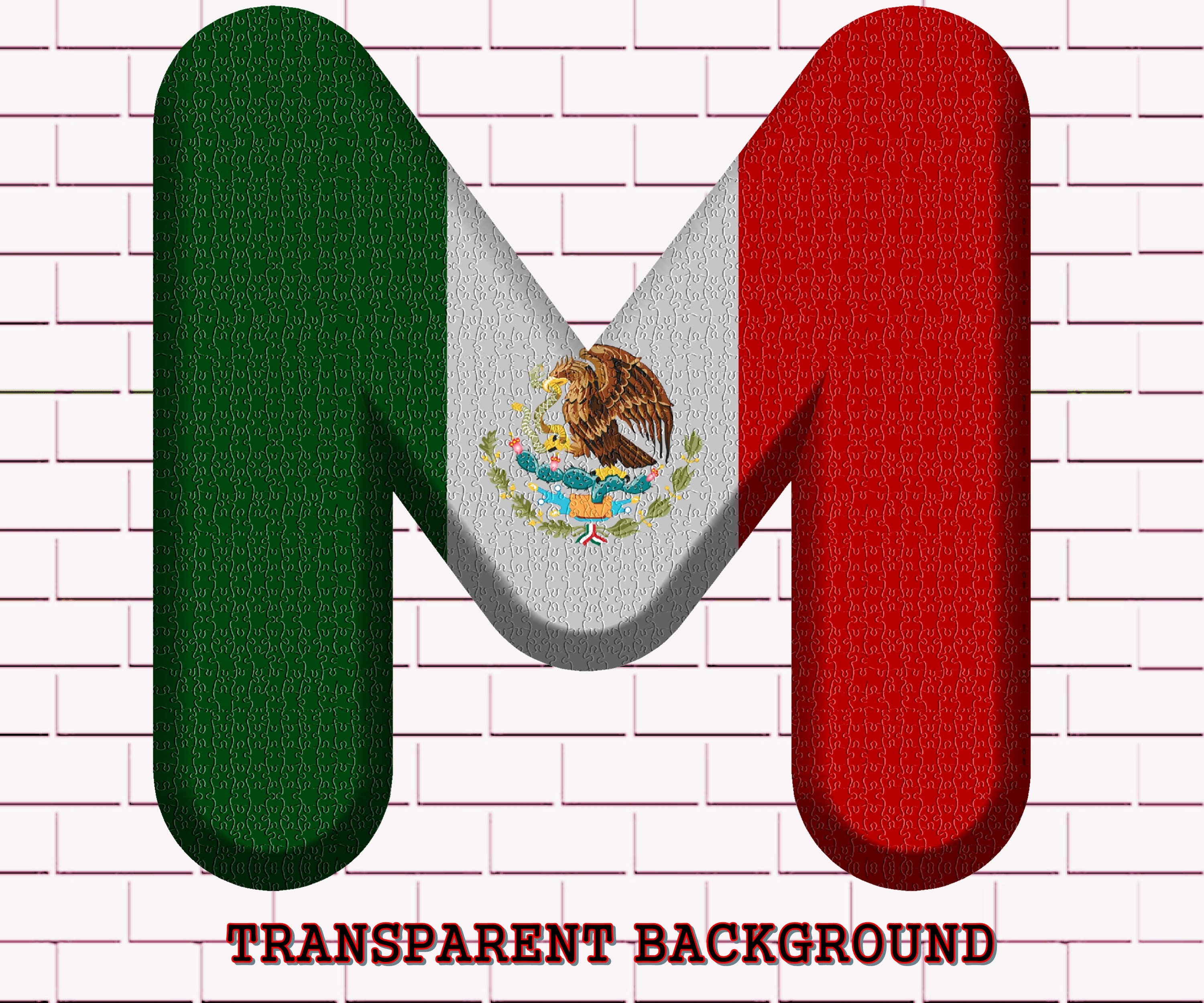 Mexico Flag Font,alfabeto Mexicano,mexico National Numbers Letters ...