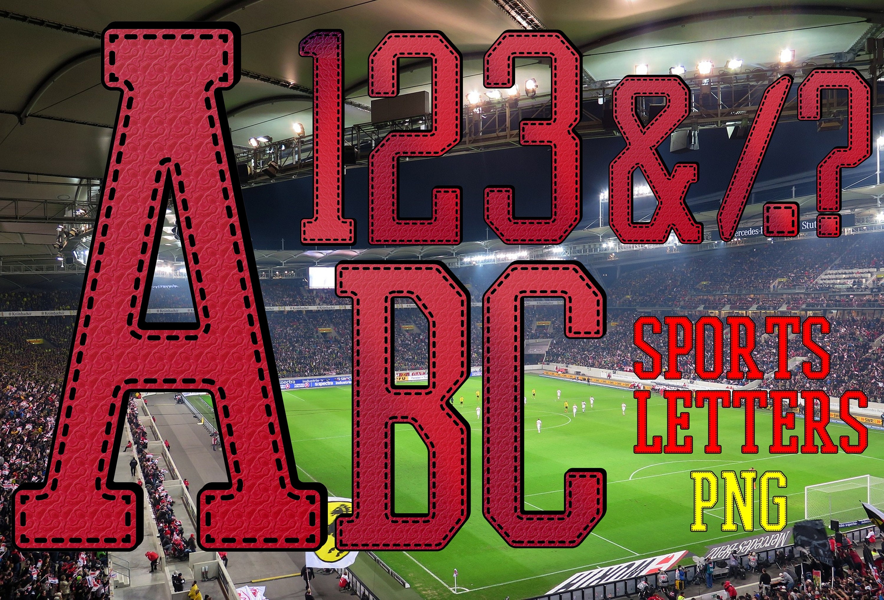 Varsity Sports Alphabet Clip Art Jersey Letters Numbers for - Etsy