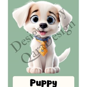 Animal Flashcards, Flashcards, Editable Montessori Cards, Educational ...