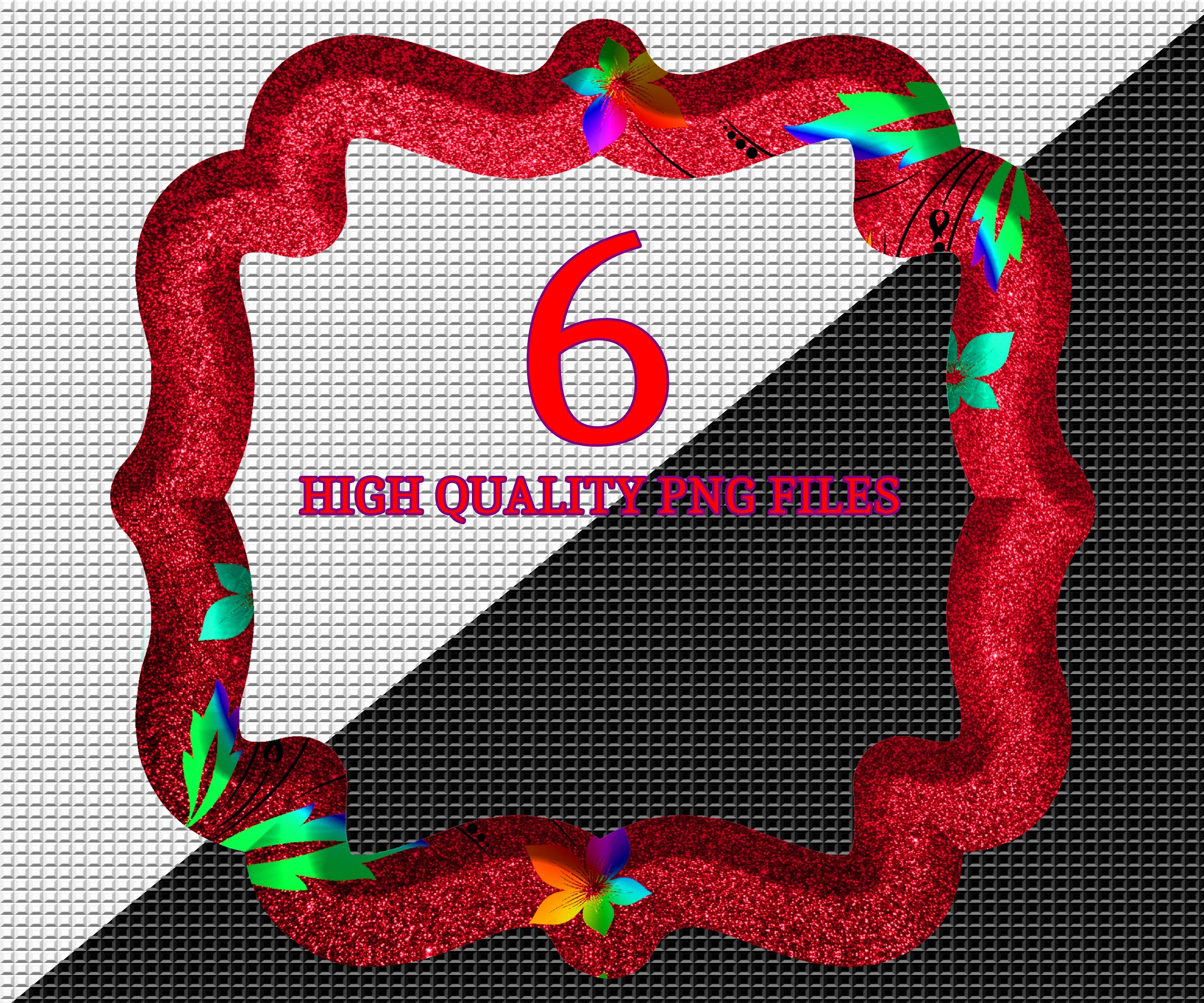3D Effect Digital Frame Clip Art, Card Borders, Png Photo Frames ...
