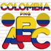 Colombia Flag Alphabet PNG Clipart,colombia Patriotic Letters and ...