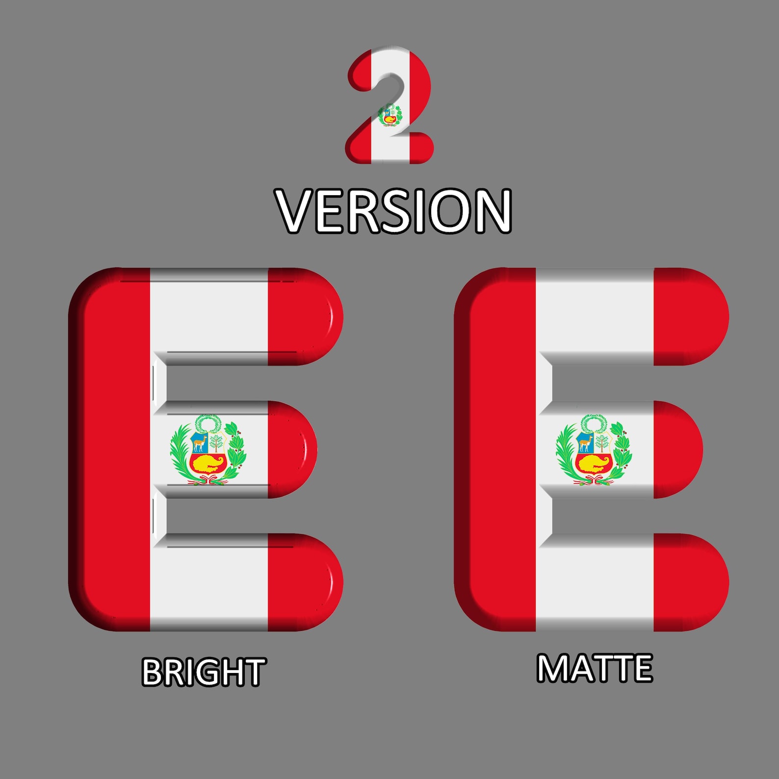 Peru Flag Font Png Clipart, Peruvian Colors Alphabet, Red White Letters ...