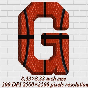 Basketball Font PNG Pack: 3D Sports Alphabet & Numbers (digital ...
