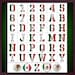 Mexican Flag Font Clipart: Sports Alphabet,numbers,emblems PNG - Etsy