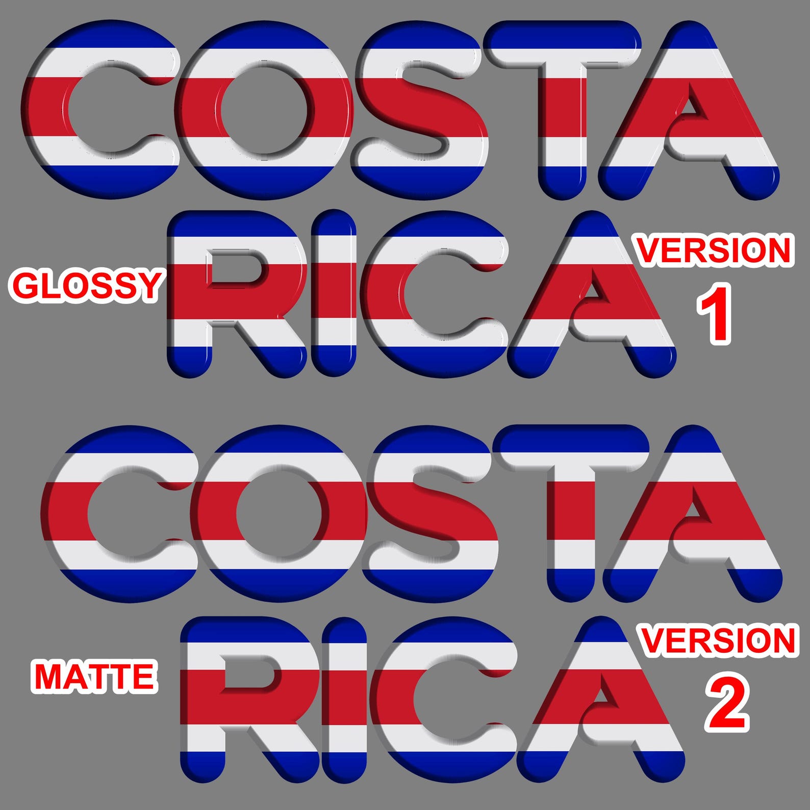 Costa Rica Flag Alphabet,costarica Flag Svg,2 Patriotic Costa Rican ...