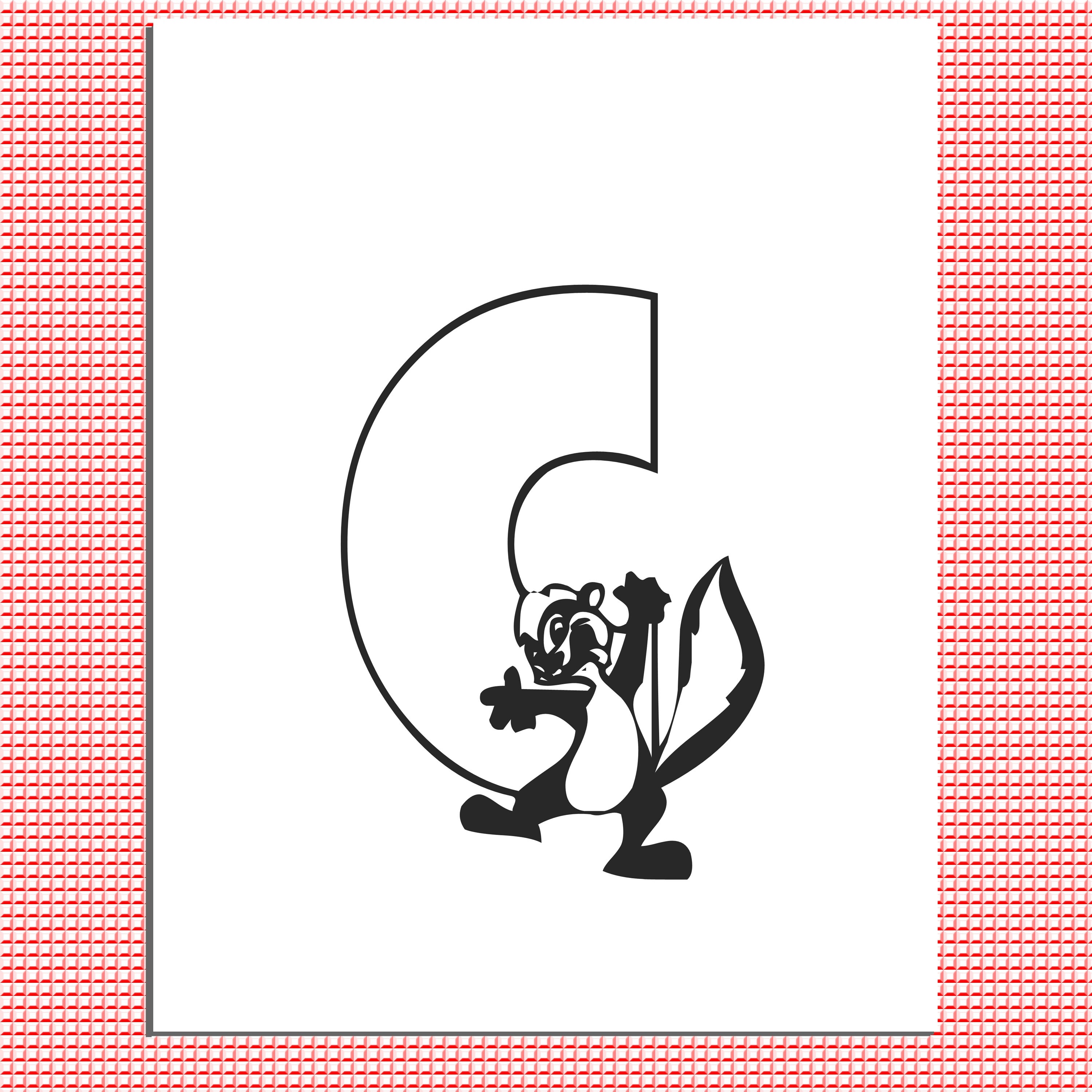 Coloring Letters for Kids, Alphabet Letters and Numbers. Koala Letters ...