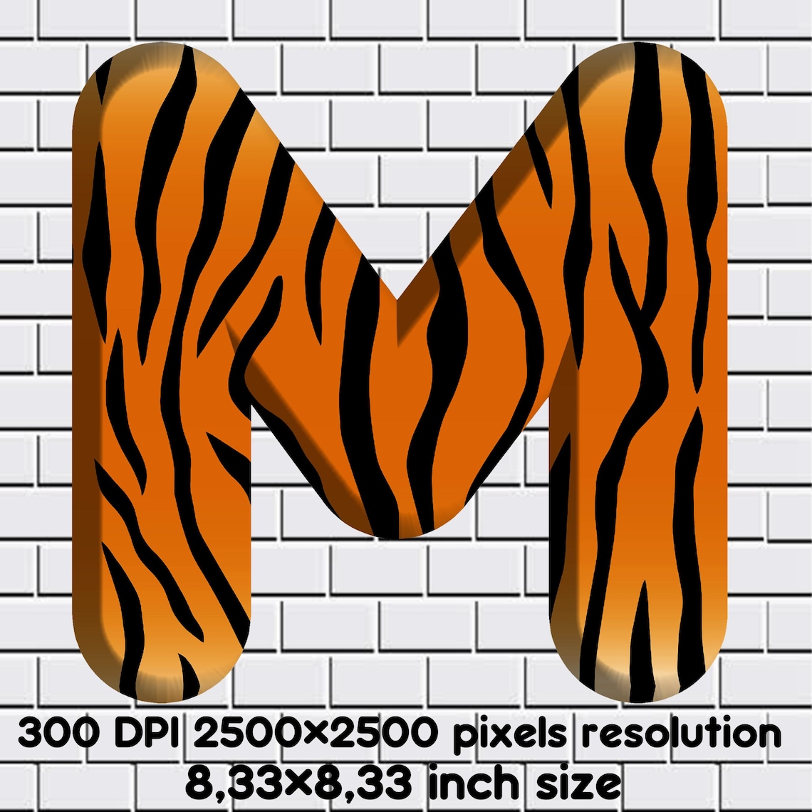 Tiger Alphabet and Numbers,tiger Font,tiger Letters Png Clipart,animal ...