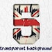 British Flag Alphabet Clip Art: Union Jack Letters & Numbers (PNG) - Etsy