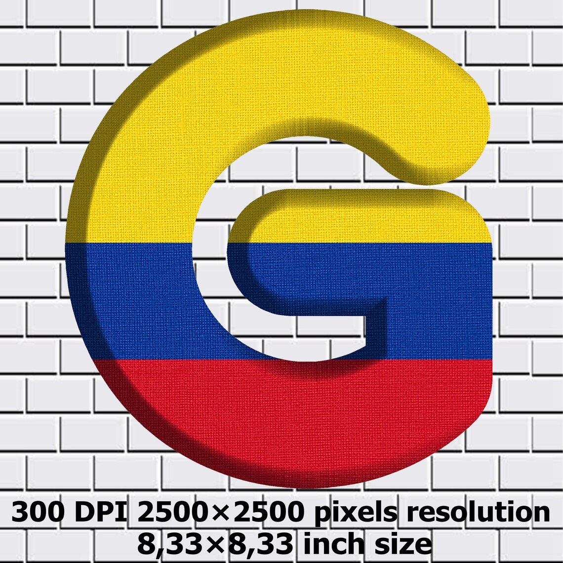 Colombia Flag Alphabet PNG Clipart,colombia Patriotic Letters and ...