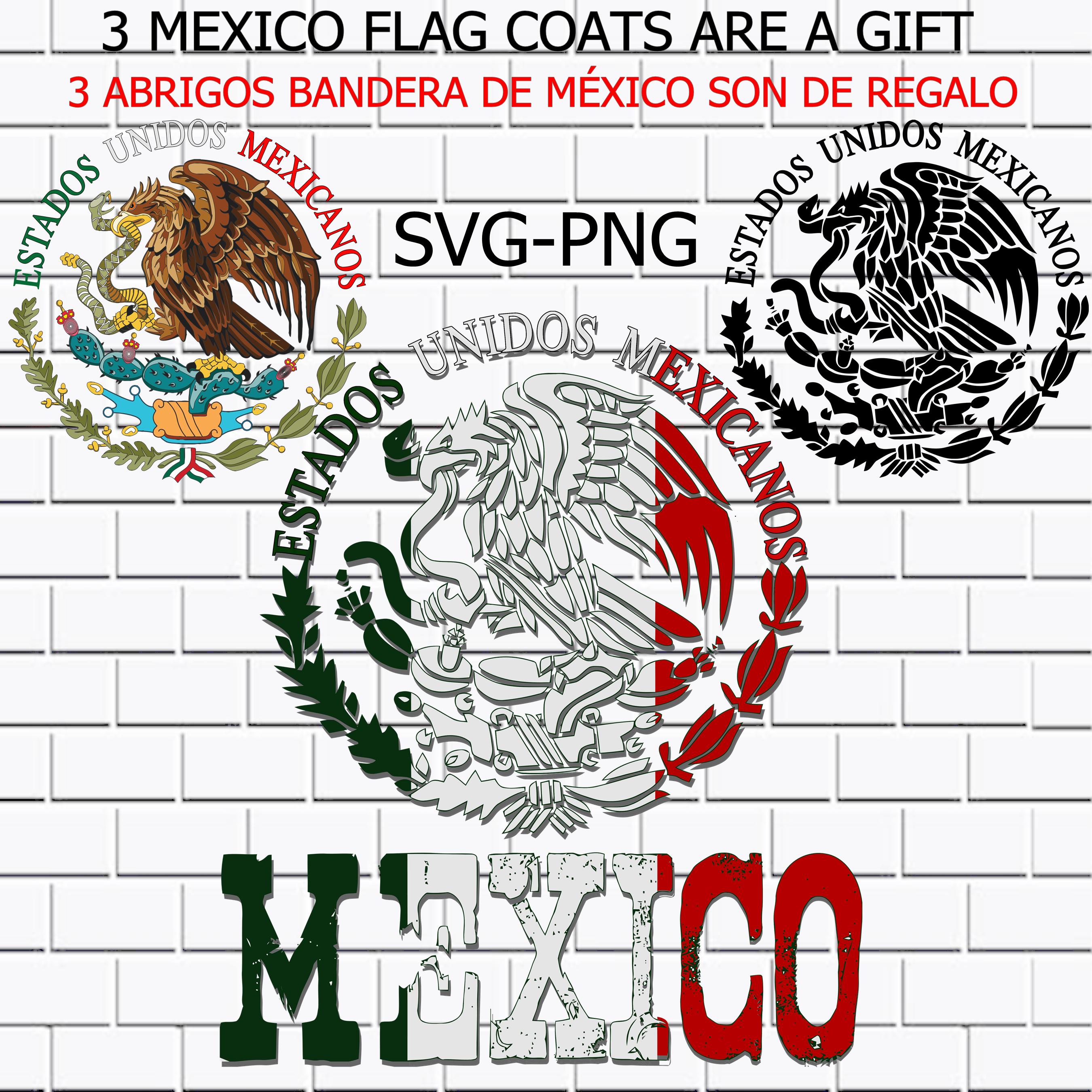 Fuente de la bandera de méxico, alfabeto mexicano, letras de números ...