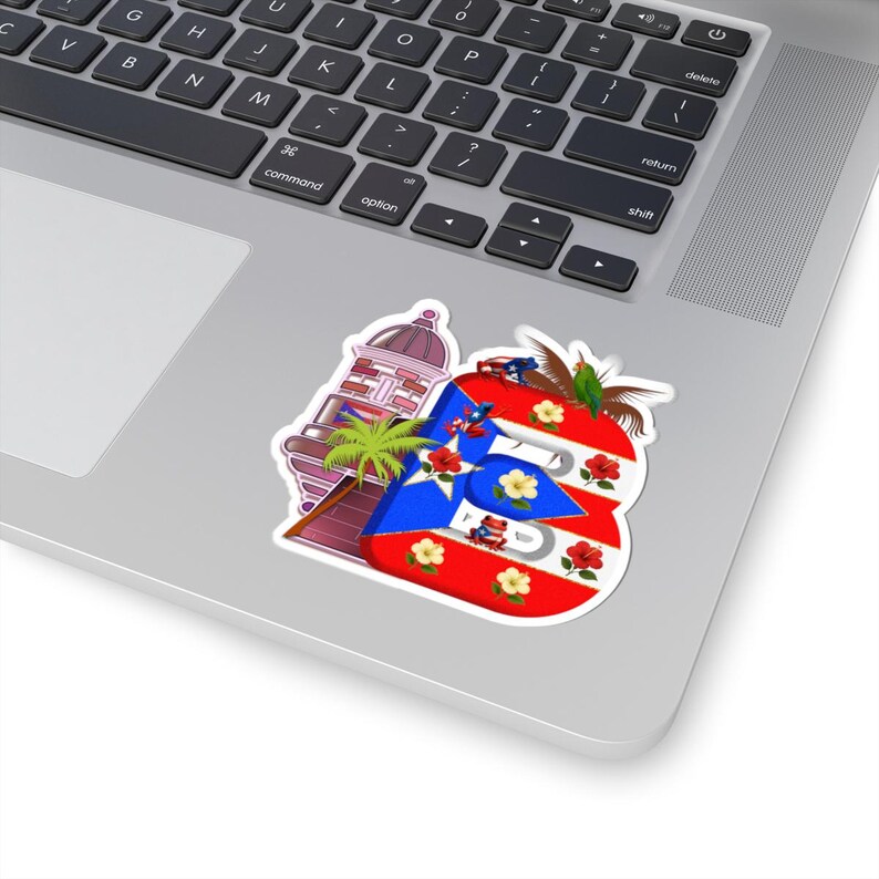 Puerto Rico Flag Alphabet Cultural PNG Bundle Boricua Letters ...