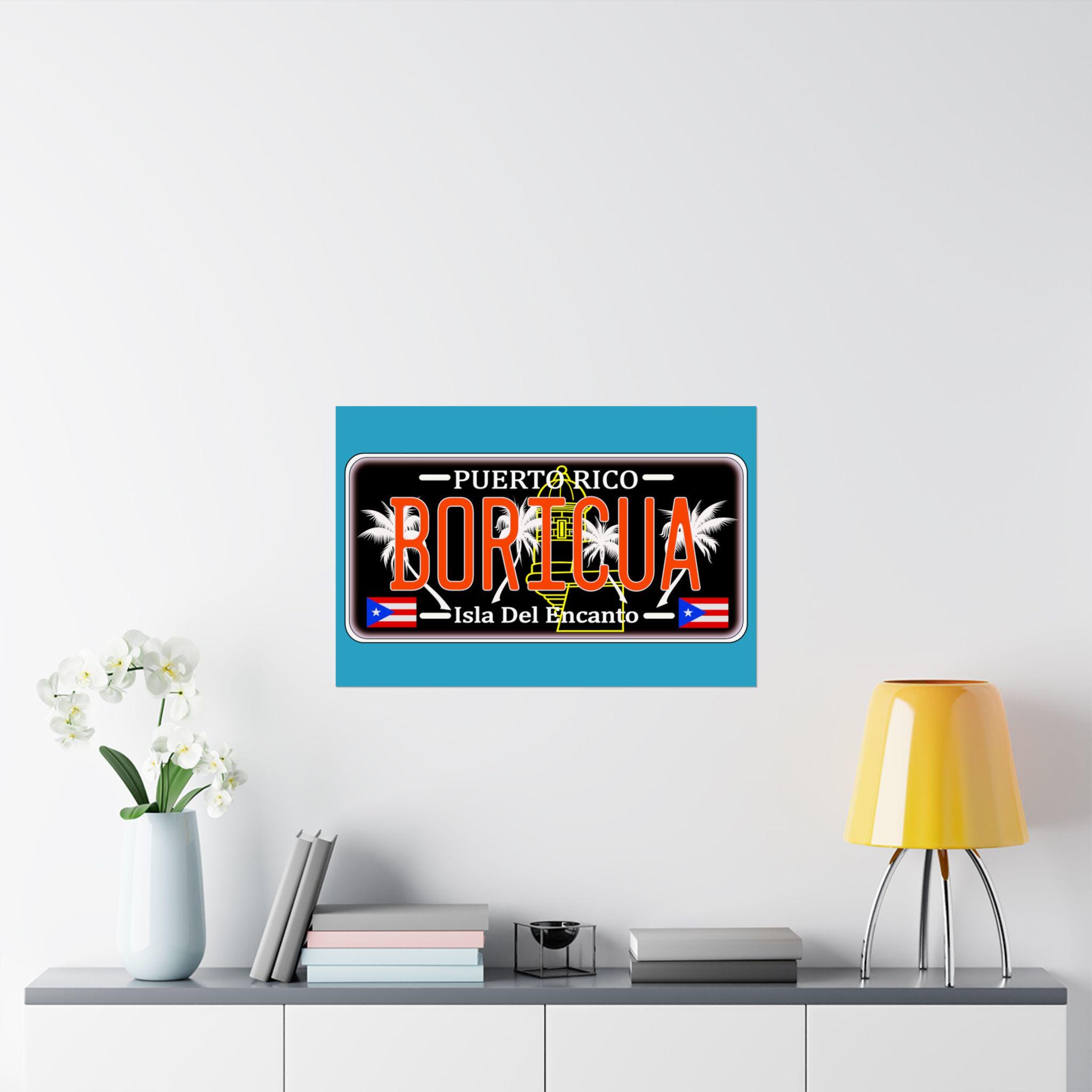Puerto Rico Digital License Plate | Boricua Isla Del Encanto ...