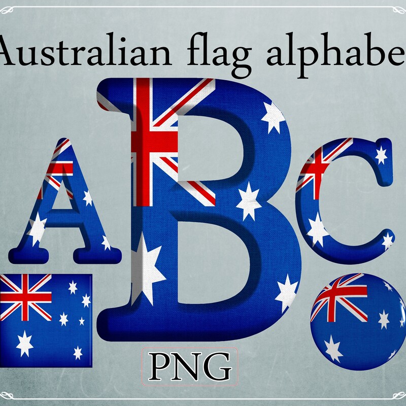 Patriotic Letters - Etsy