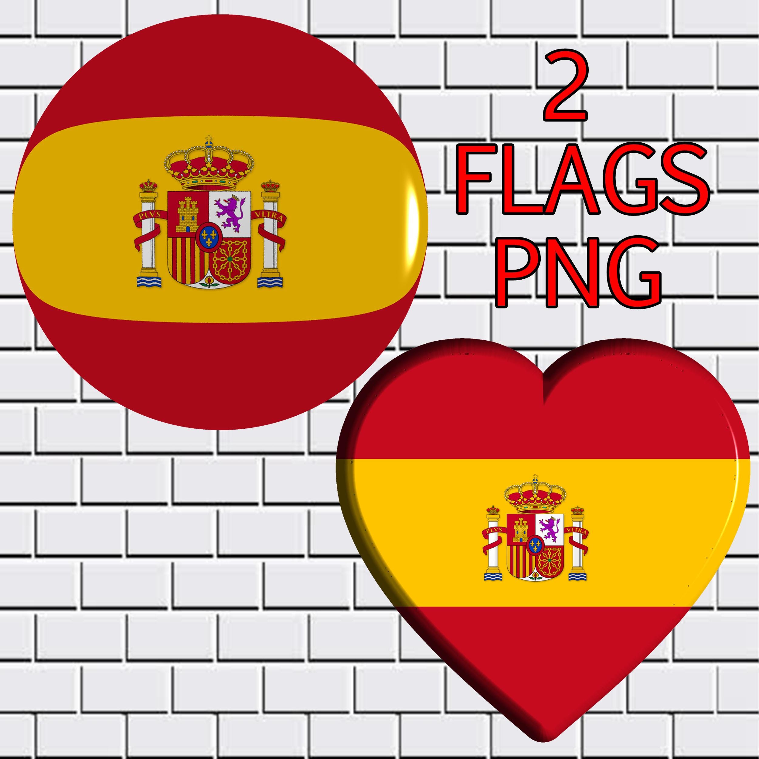 Printable Spain Flag Alphabet, Bandera Española, Letters and Numbers ...