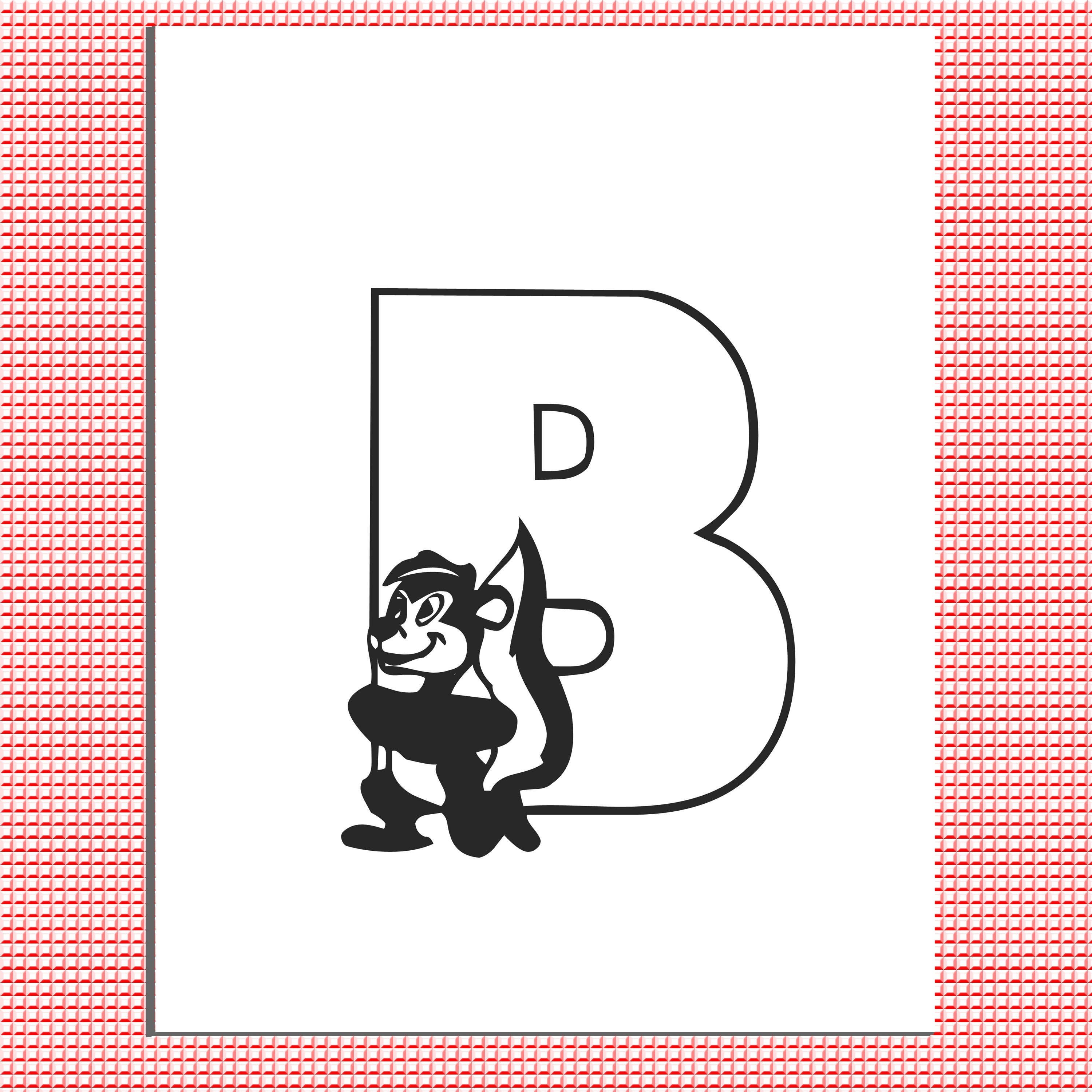 Coloring Letters for Kids, Alphabet Letters and Numbers. Koala Letters ...