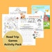 PRINTABLE Road Trip Kids Activity Bundle | Road Trip Games | Activities ...