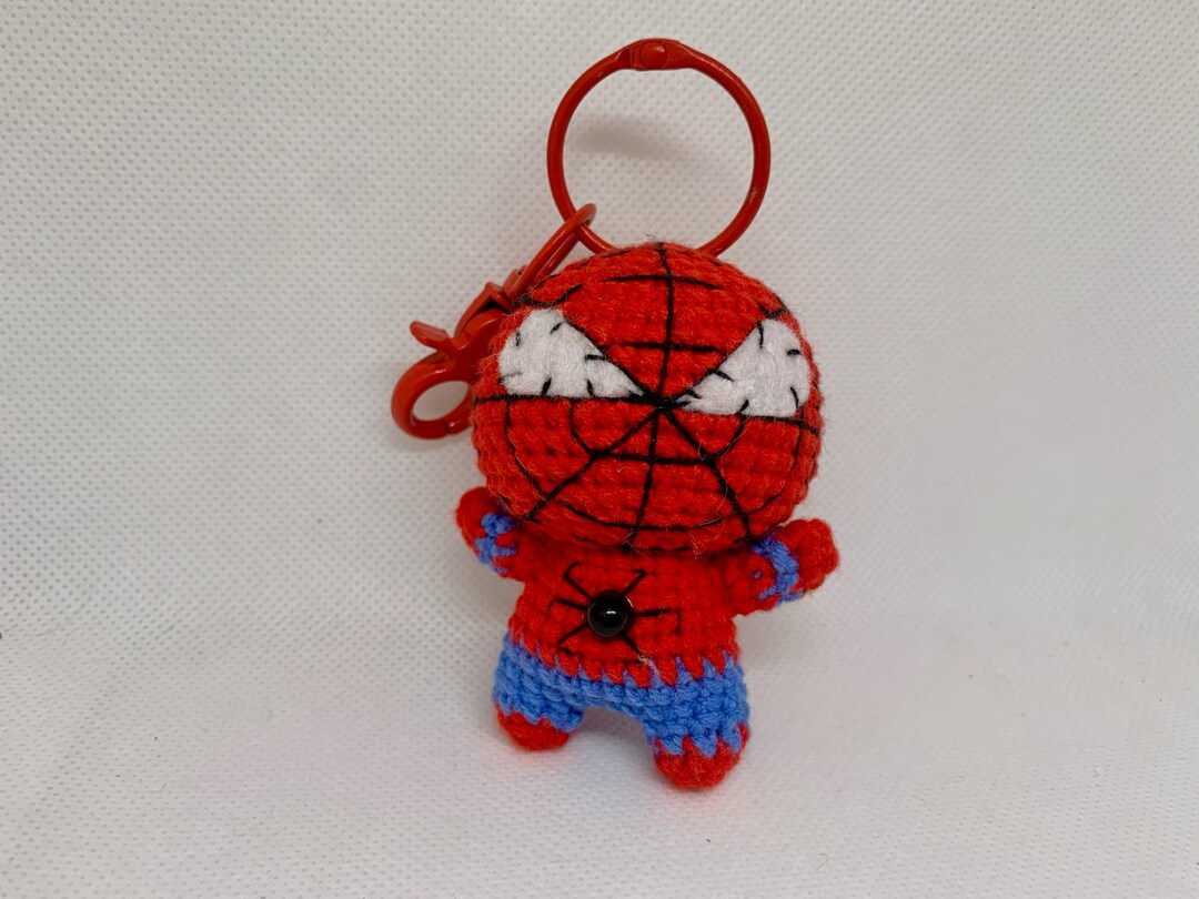 Superhero Keychain - Etsy