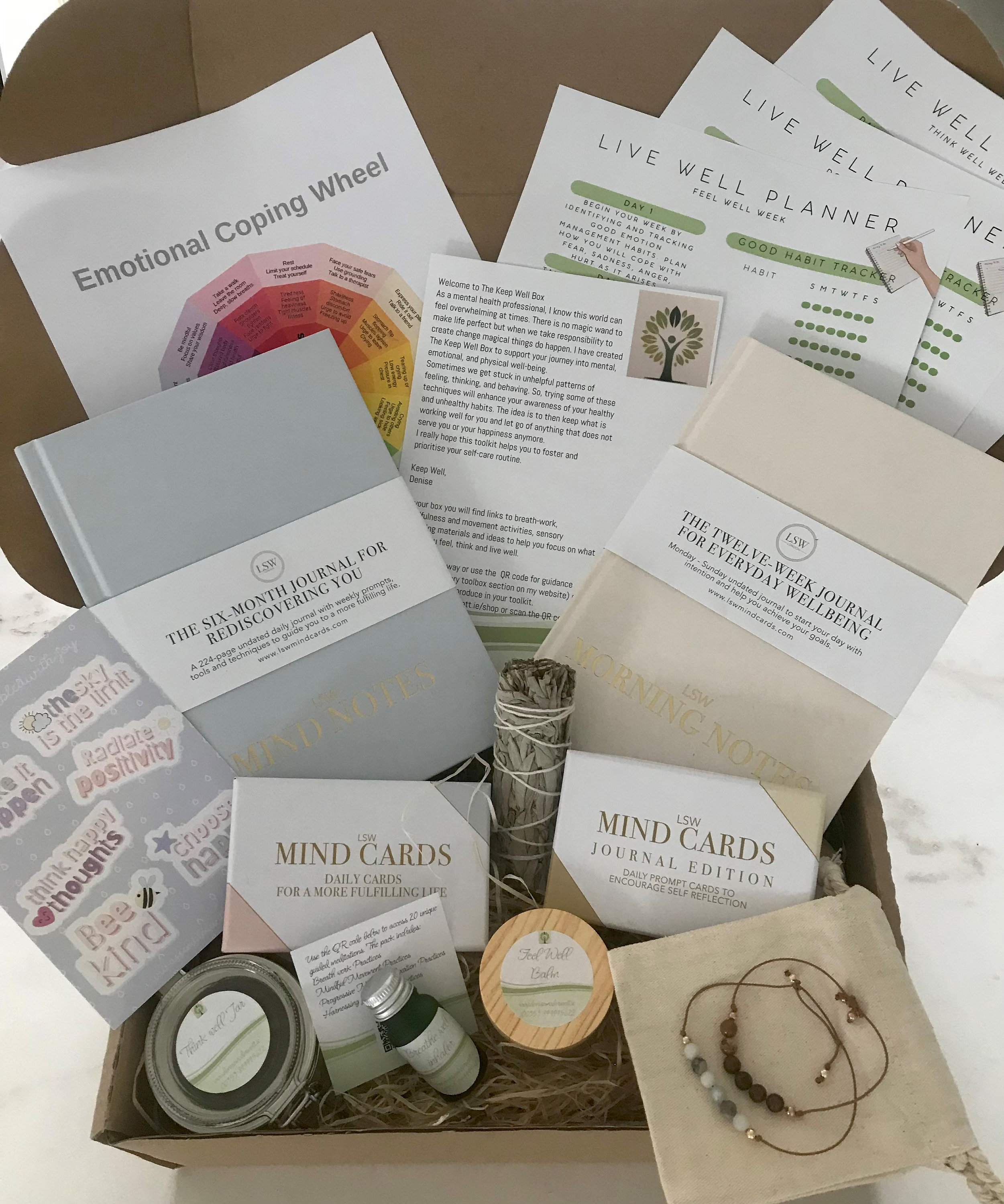 Self-Care Boxes & Mental Health Kits: Cozy, Comforting Gifts