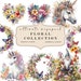 Floral Cottagecore Clipart Vintage Cottage Garden With Floral - Etsy