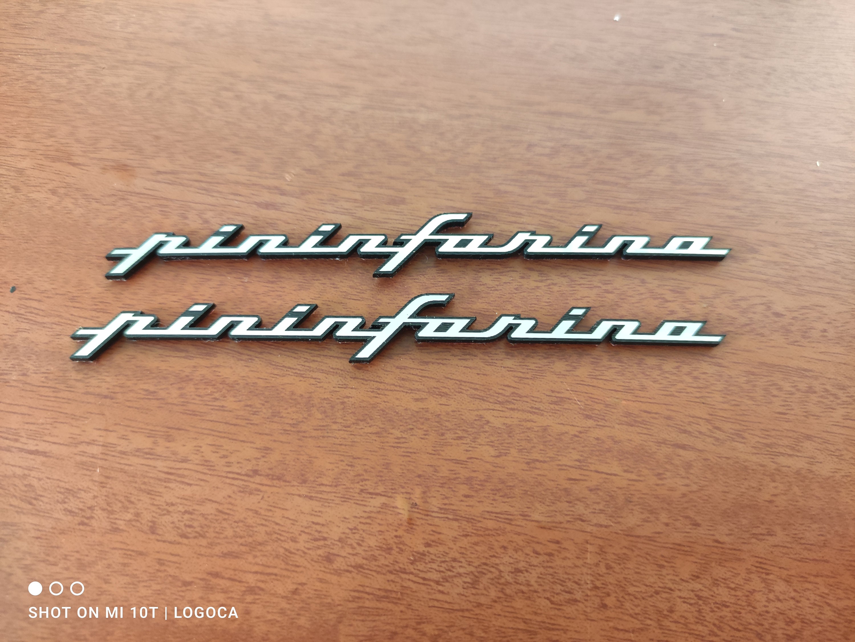 Pininfarina and F Logo Badge Sticker Emblem - Etsy