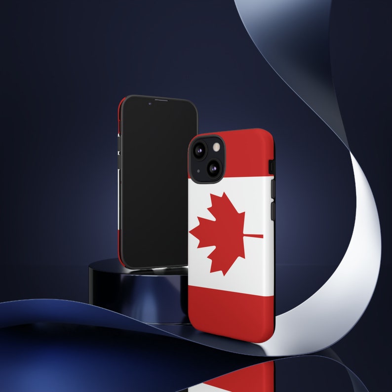 Canada Tough Cases, Canadian Flag Phone Case, Cell Phone Case, Canadian Flag Design, Canadian ...