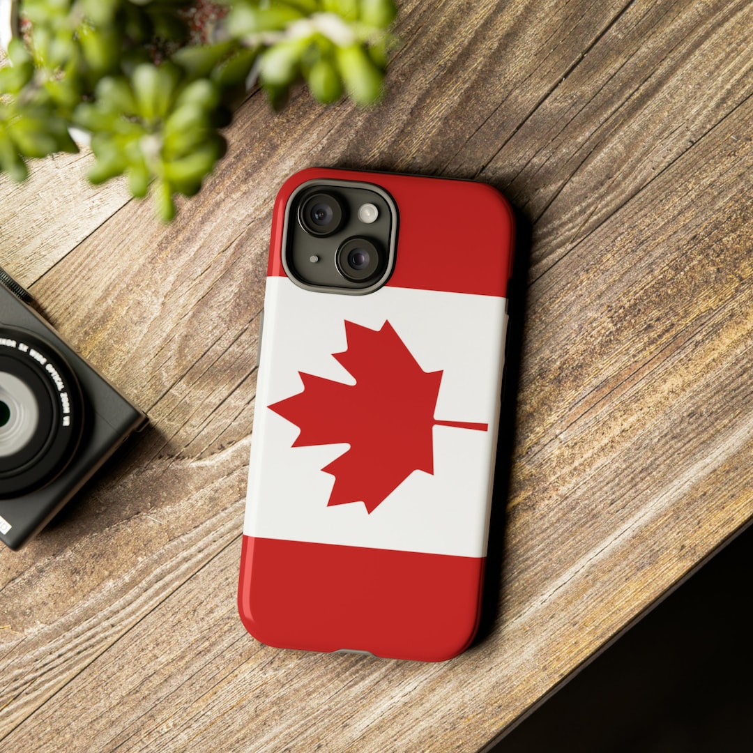 Canada Tough Cases, Canadian Flag Phone Case, Cell Phone Case, Canadian Flag Design, Canadian ...