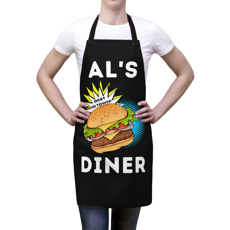 Burger Restaurant Apron - Etsy